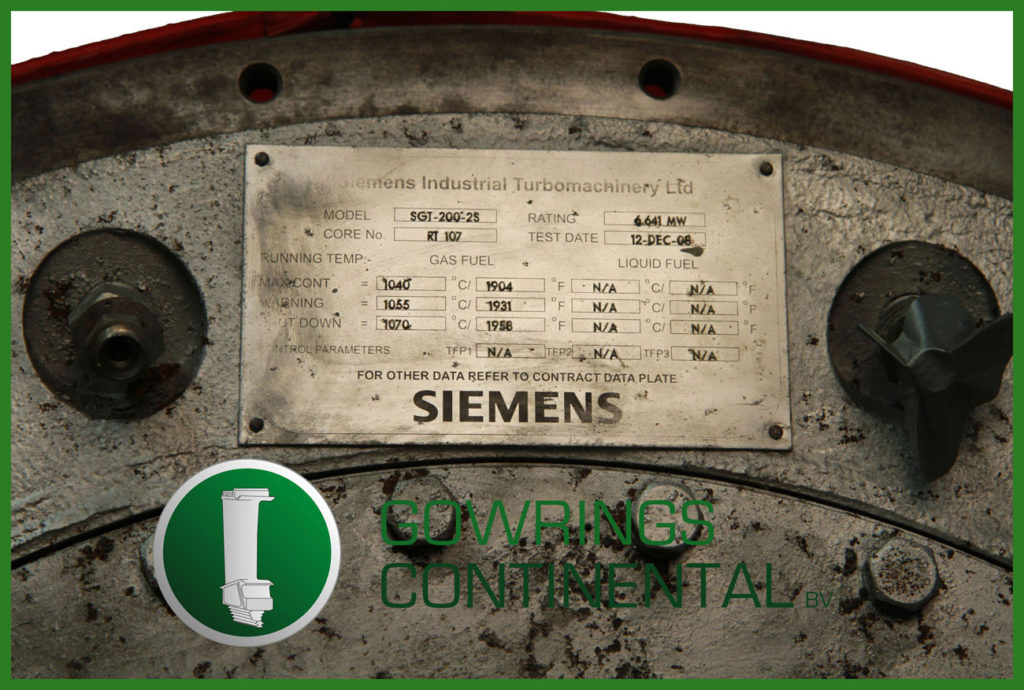 Siemens SGT200 Gas Generator – Gowrings Continental